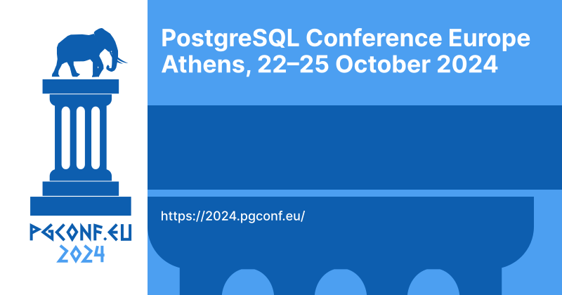 Organisation — PostgreSQL Conference Europe 2024